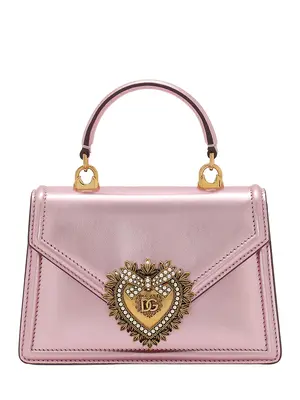 Dolce & Gabbana Small Devotion Top-handle Bag - Pink
