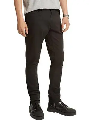 Michael Kors Parker Slim-fit Stretch-twill Pants - Black