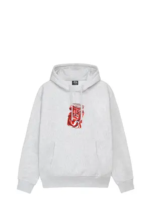 StÜssy Soda Can Hooded Sweatshirt - Grey