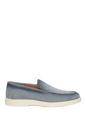 Santoni Loafers - Gnawed Blue