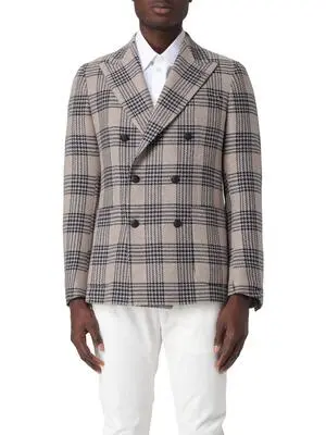 Tagliatore Double-breasted Jacket - Tobacco