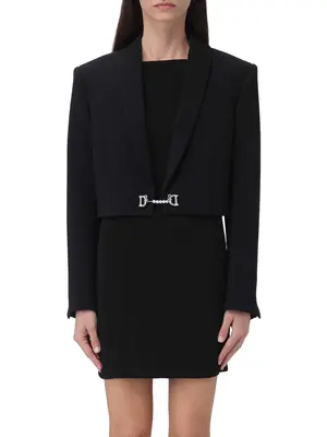 Dsquared2 Cropped Jacket - Black