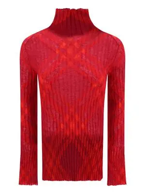 Burberry Wool Sweater - Pink