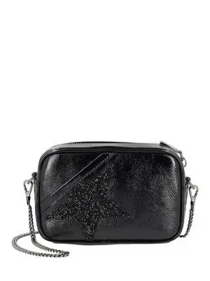 GOLDEN GOOSE Mini Star Bag - Black
