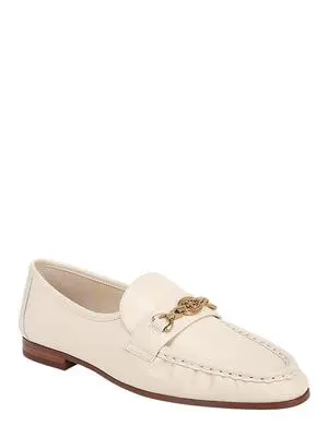 Sam Edelman Lucca Leather Loafers - Modern Ivory