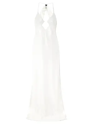 Galvan Kite Cutout Sequined Maxi Dress - Off-white