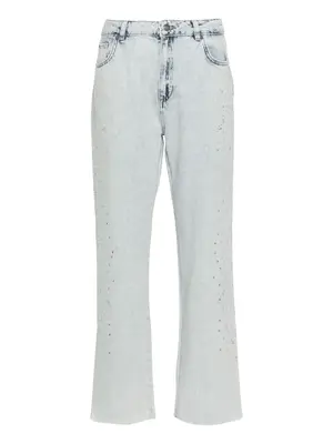 TWINSET Mid-rise Straight-leg Jeans - Blue