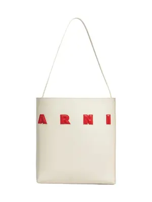 Marni Small Museo Shoulder Bag - White