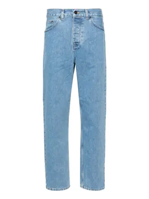 Carhartt Work In Progress Newel Straight-leg Jeans - Blue