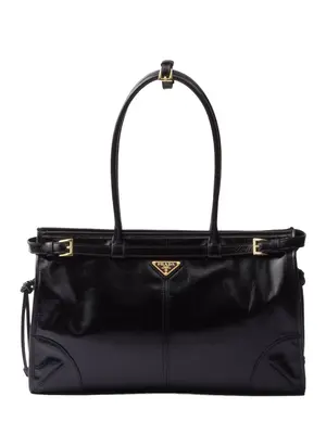 Prada Bonnie Large Tote Bag - Black