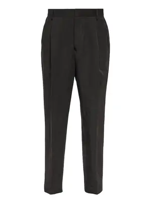 Dries Van Noten Straight Pants - Black