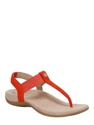 Vionic Brea T-Strap Sandal Cherry Tomato