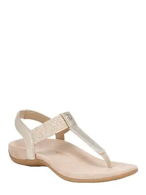 Vionic Brea T-Strap Sandal Gold