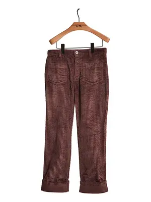 Coach Restored Corduroy Pants - Dark Teak