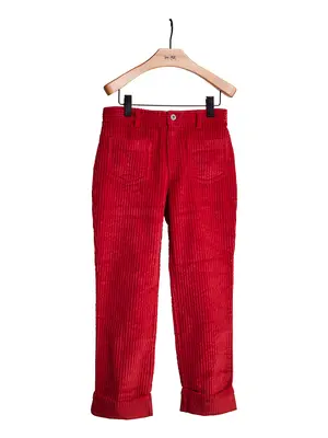 Coach Restored Corduroy Pants - Red