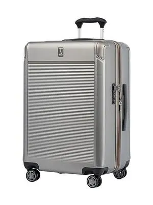 TRAVELPRO Platinum Elite Hardside Medium Expandable Spinner Suitcase - Metallic Sand