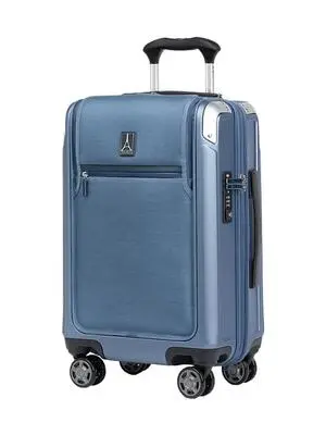 TRAVELPRO Travelpro Platinum Elite Business Plus Carry On Expandable Hardside Spinner Suitcase Dark Sky Blue