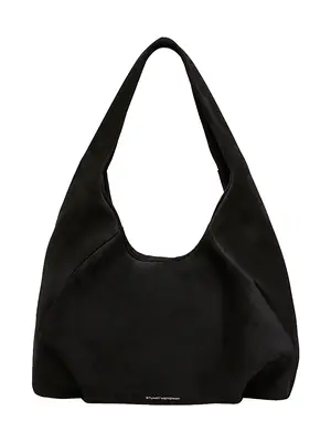 STUART WEITZMAN The Moda Hobo Bag - Black