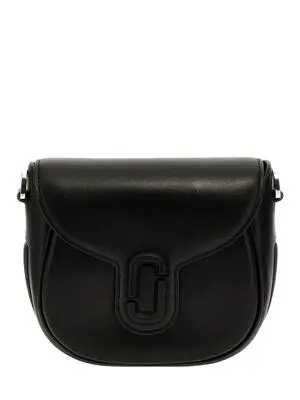 Marc Jacobs Marc Jacobs The J Marc Small Saddle Crossbody Bag Black