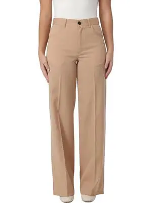 JIL SANDER Tailored Wide Leg Trousers - Beige