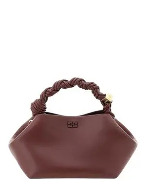 GANNI Large Kat Shoulder Bag Red