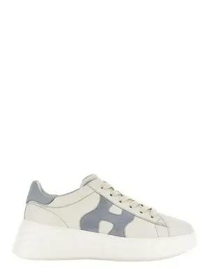 Hogan Rebel Leather Sneakers Clear Blue