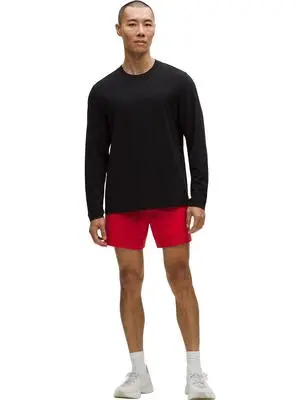 Lululemon Zeroed In Linerless Short 5 - Oxford Red