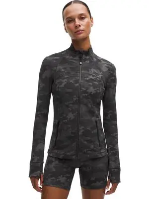 Lululemon Define Jacket - Thawed Camo Black Multi