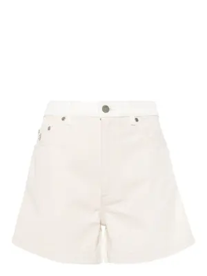 STELLA MCCARTNEY Stella McCartney Two-Tone Denim Shorts
