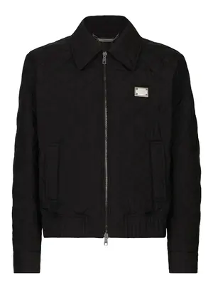 DOLCE & GABBANA Dolce & Gabbana Diamond-Quilted Bomber Jacket
