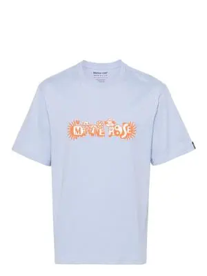 Martine Rose Logo-print Cotton T-shirt - Blue