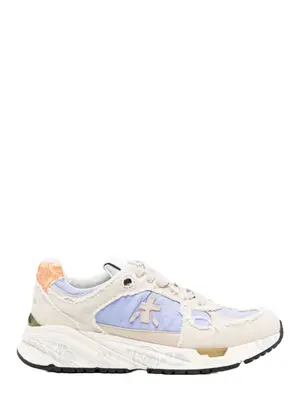 Premiata Mased Panelled Sneakers - Neutrals