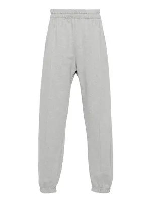 Gcds Embroidered-logo Track Pants - Grey