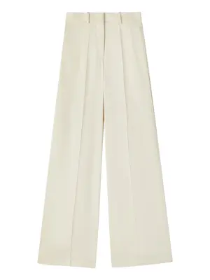 JIL SANDER Wide-leg Tailored Trousers - White