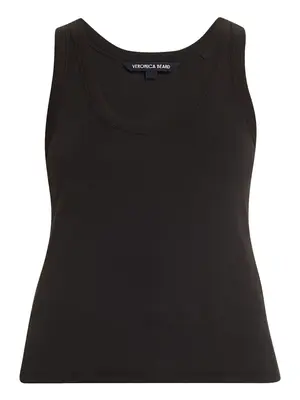 Veronica Beard Birke Tank Top - Black