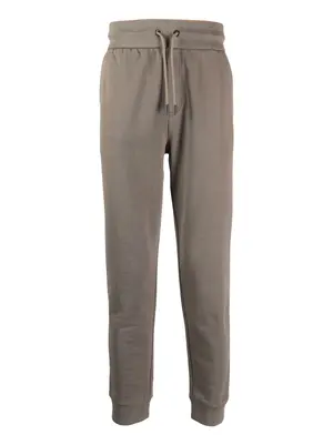 BOSS Drawstring-waist Cotton-blend Track Pants - Brown