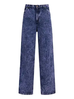 Marni Stonewashed Straight-leg Jeans - Blue
