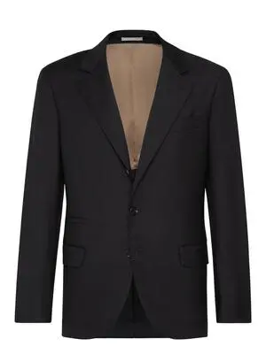 Brunello Cucinelli Tailored Wool Blazer - Black