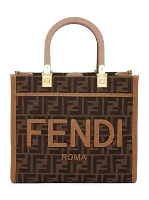Fendi Sunshine Shopper - Brown