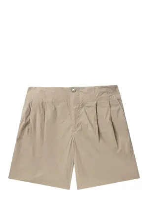 Kolor Pleated Tailored Shorts - Neutrals