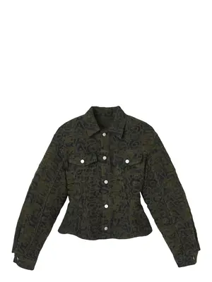 Marc Jacobs Monogram-print Jacket - Green