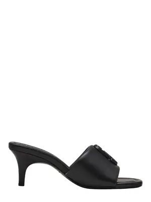 Marc Jacobs Leather J Marc 65mm Sandals - Black