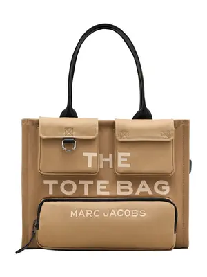 Marc Jacobs The Large Cargo Canvas Tote Bag - Brown