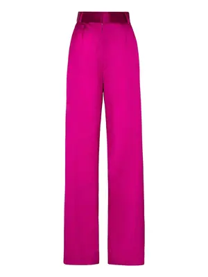 PHILIPP PLEIN Philipp Plein High-Waisted Wide-Leg Trousers