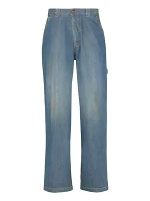 MAISON MARGIELA Americana Wide-leg Jeans - Blue