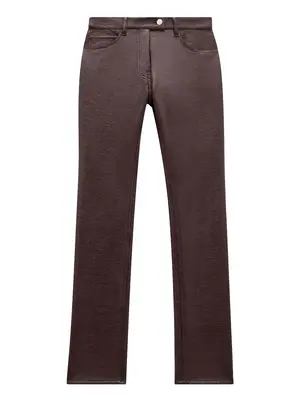 COURREGES Straight-leg Trousers - Purple