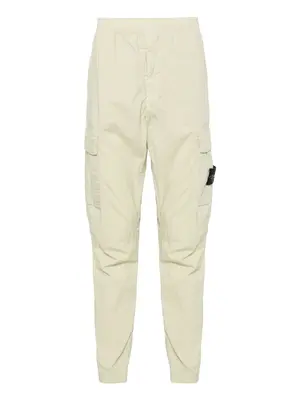 Stone Island Compass Badge Cargo Trousers - Green