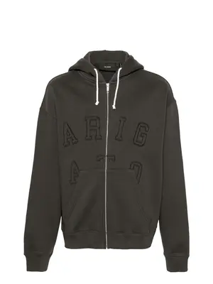 Axel Arigato Legend Logo-patches Hoodie - Black