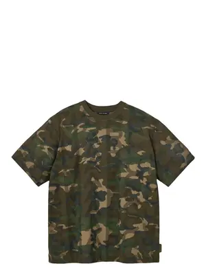 Marc Jacobs Logo-print Camouflage T-shirt - Green