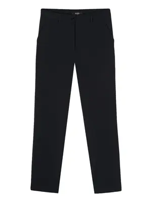 Seventy Slim-cut Cropped Trousers - Blue